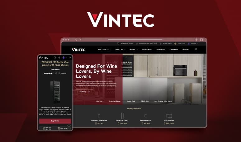 A multilingual upgrade with improved conversion for Vintec | Niteco